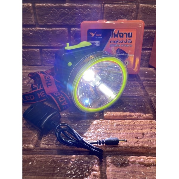 ไฟฉายคาดหัว YG u101 ดำน้ำ YAGE ไฟฉายคาดหัวดำน้ำ หัวใหญ่ / ไฟคาดหัวดำน้ำ VJP vjp206 (2”) vjp208 ...