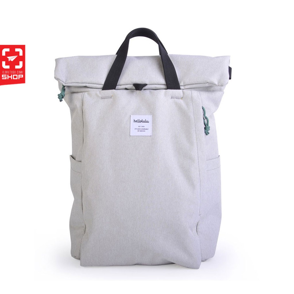 กระเป๋า Hellolulu Tate All-Day Backpack สี Gary | Shopee Thailand