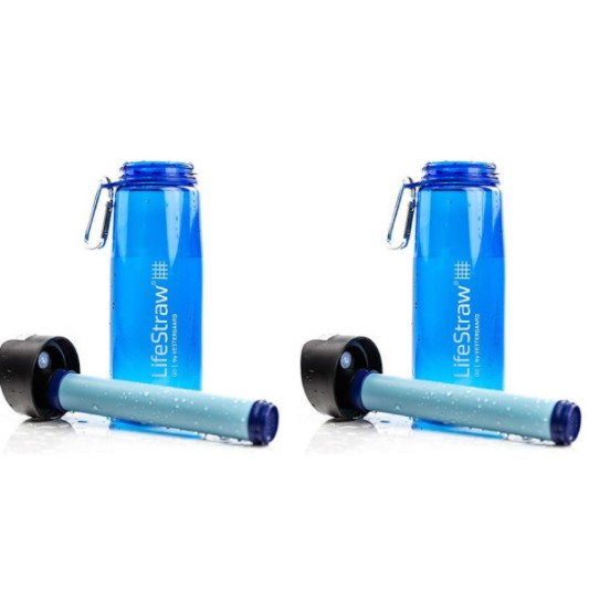 Set คู่สุดคุ้ม!!! Life Straw Go 2 -ขวดกรองน้ำพกพา รุ่น 2 | Shopee Thailand