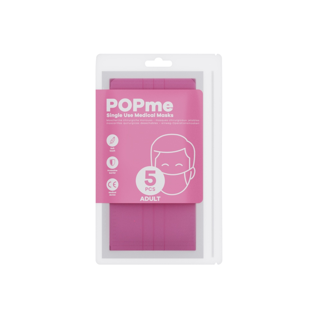 พร้อมส่ง POPme Mask ของแท้ นำเข้าจากอิตาลี (1 ซอง 5 ชิ้น) | หน้ากาก ...