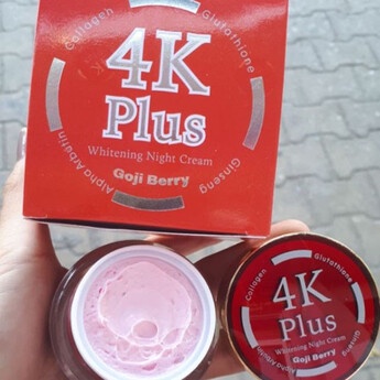 4K Plus GoJi BERRY Whitening Night Cream 4K พลัส โกจิ เบอร์รี่ ไวท์เทน ...