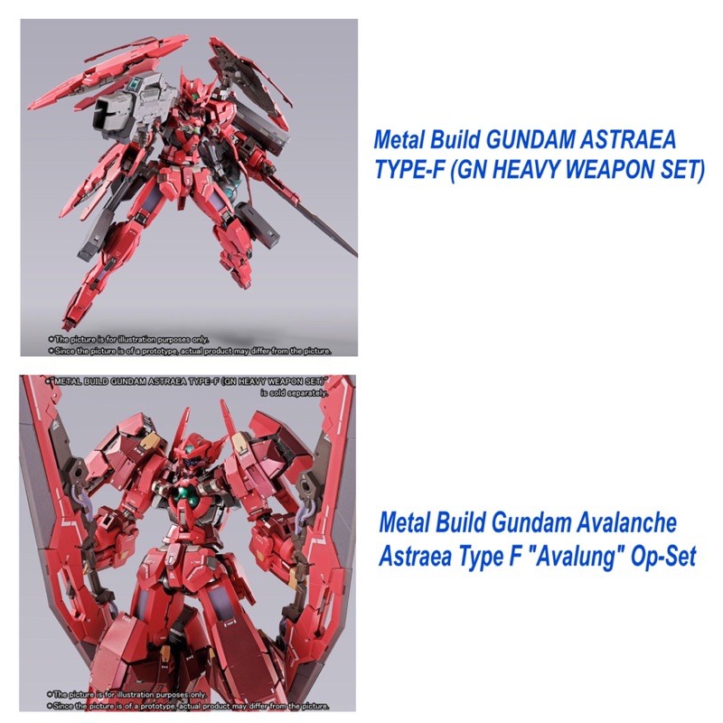Metal Build GUNDAM ASTRAEA TYPE-F และพาร์ทเสริม | Shopee Thailand