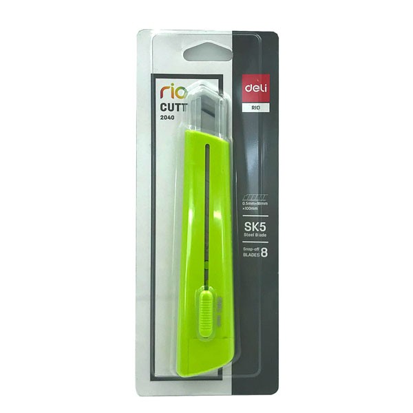 Deli 2040 คัตเตอร์ แฟนซีขนาด 18 มิล | Shopee Thailand