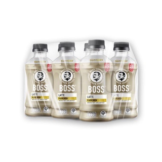 BOSS Coffee (24 ขวด) บอสคอฟฟี่ Americano, Latte, No Sugar (กาแฟบอส ...