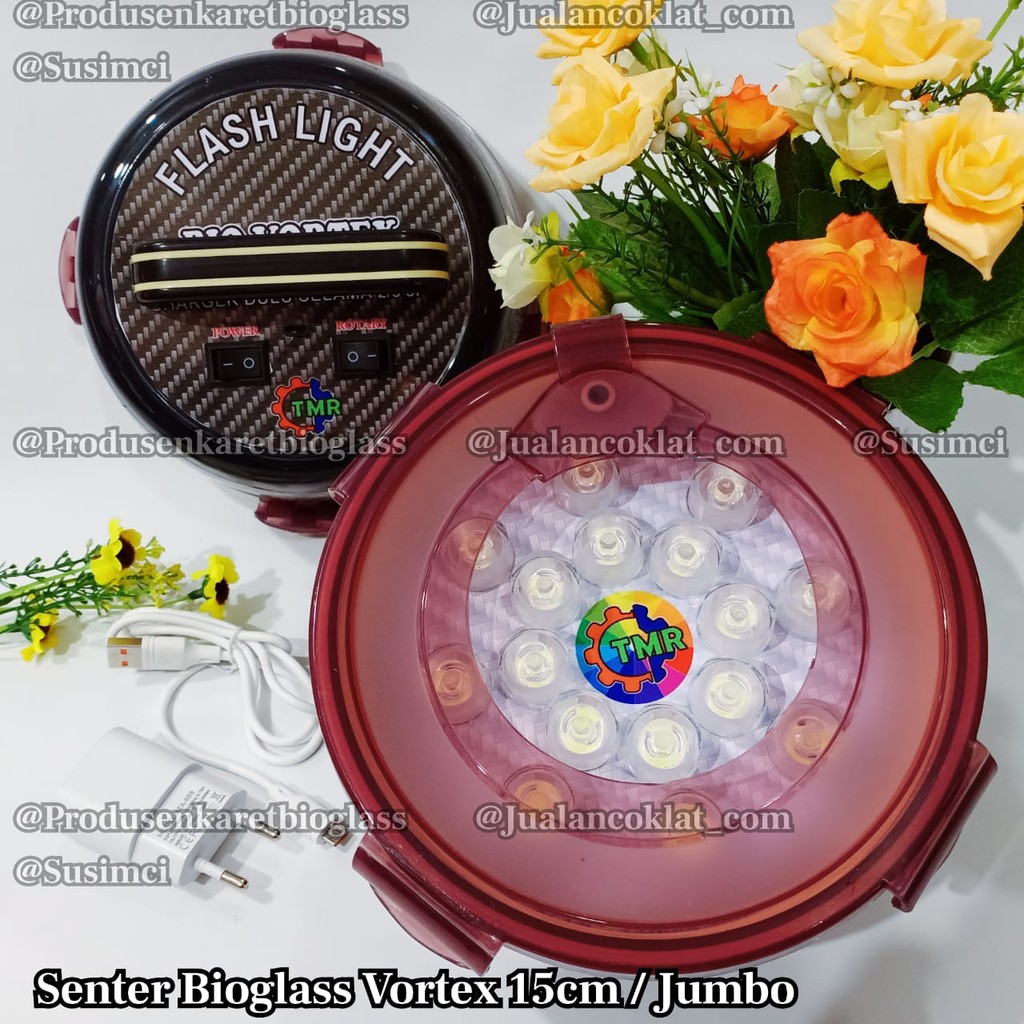 [รับประกันระดับพรีเมียม] ไฟฉาย biovortex 15 ซม. 2 โหมดสแตนด์บายและไฟ ...