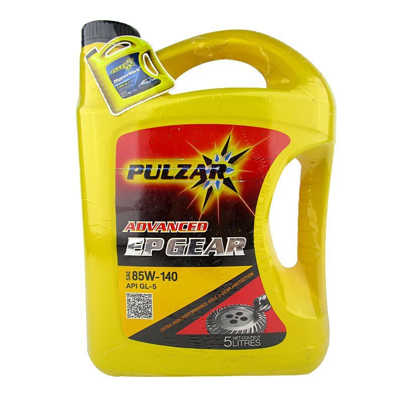 PULZAR น้ำมันเกียร์ ADVANCED EP GEAR GL-5 85W-140 5 ลิตร | Shopee Thailand