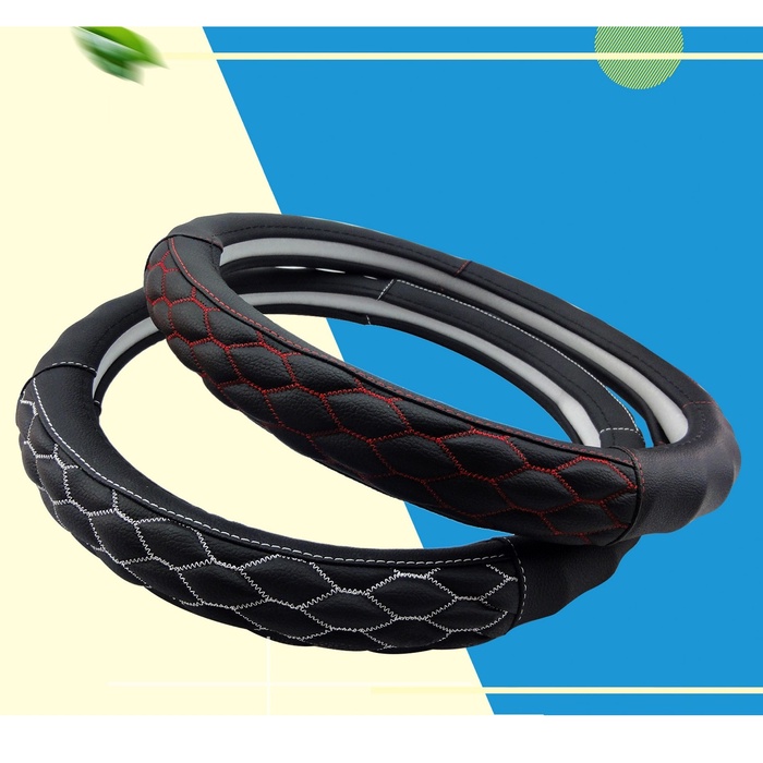 ฝาครอบเครื่องยนต์รถยนต์ / ฝาครอบล้อ STEERING หนังพรีเมี่ยม LOWIN 5765 ...