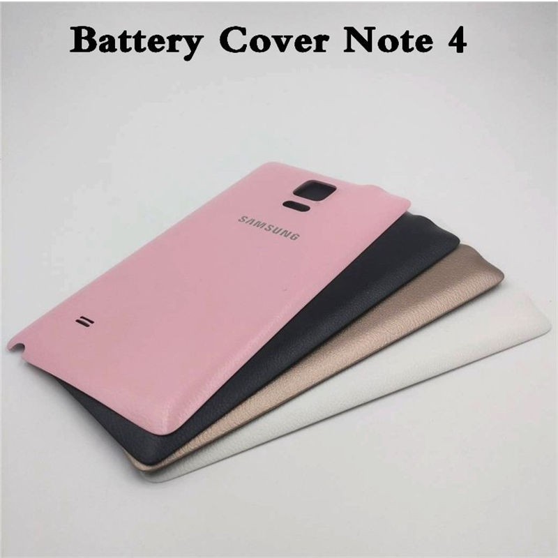 สําหรับ Samsung Galaxy Note 4 Note4 N910 N9100 ฝาหลังแบตเตอรี่เคส | Shopee Thailand