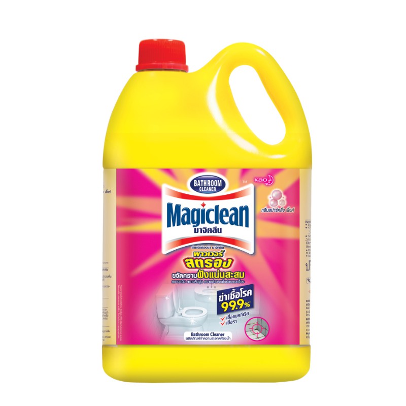 มาจิคลีน พาวเวอร์ สตรอง น้ำยาล้างห้องน้ำ 3,500 มล.ไซส์แกลลอน Magciealn ...