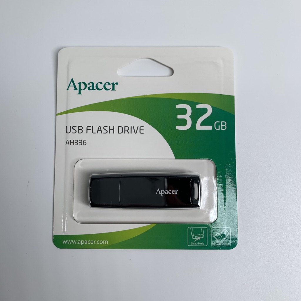 แฟลชไดร์ฟ Apacer USB FLASH DRIVE AH336 ที่เก็บข้อมูล 32GB ของแท้ 100% ...