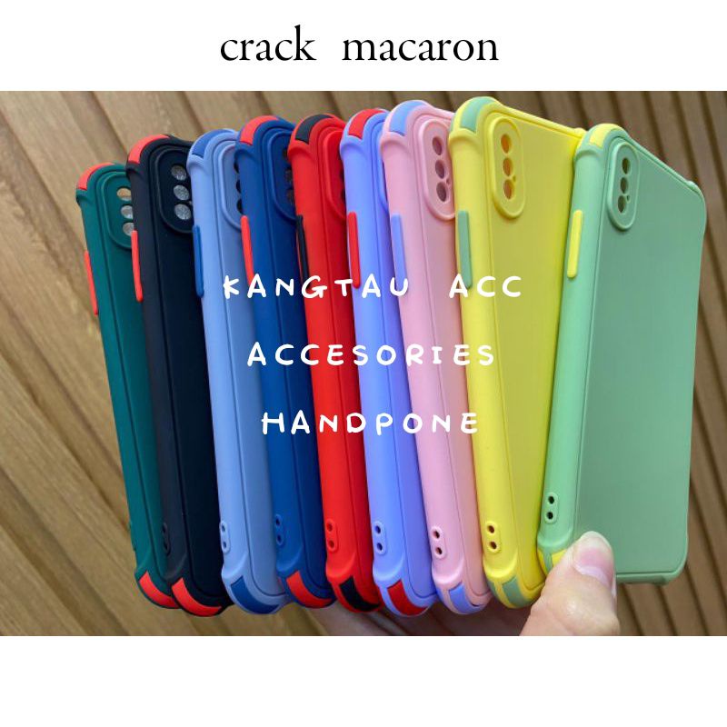เคส HP REALME 5 5i 5S C3 C11 C11 2021 C20 SOFT CASE MACARON CRACK ...