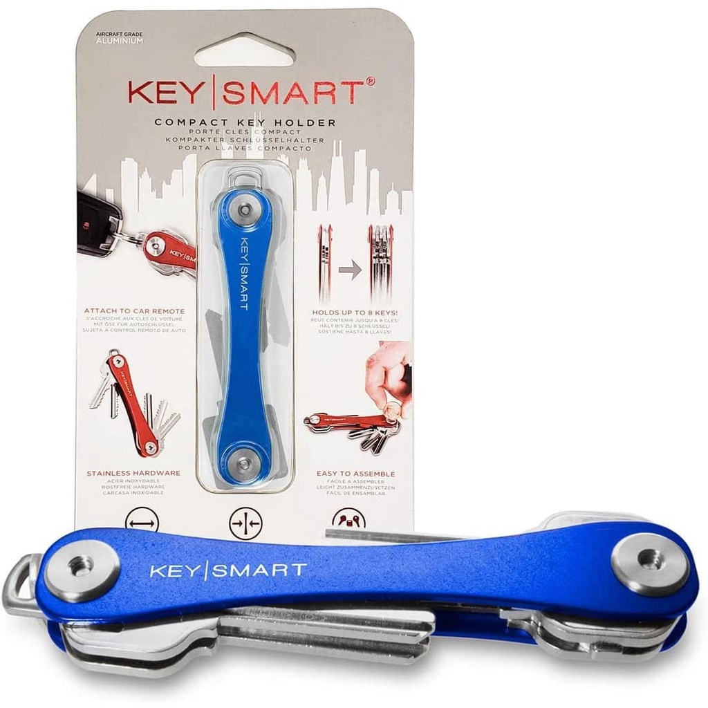 พวงกุญแจมินิมอลลิสต์ KeySmart Compact Minimalist Pocket-Sized Key ...
