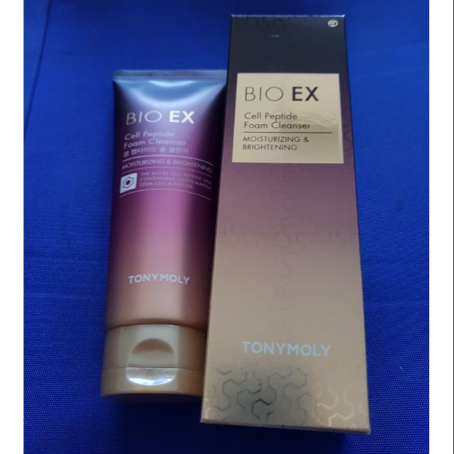 Tonymoly Bio Ex Cell Peptide Foam Cleanser (พร้อมส่ง) | Shopee Thailand
