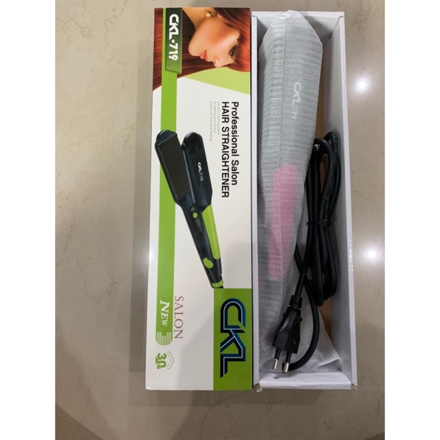 หนีบผม CKL-719 ปรับความร้อนได้ เหมาะมือ คุณภาพดี | Shopee Thailand