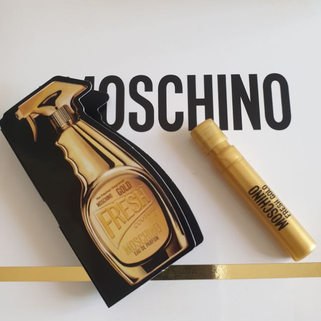 MOSCHINO น้ำหอม Gold Fresh Couture Edp ขนาดทดลองปริมาณ 1ml | Shopee ...