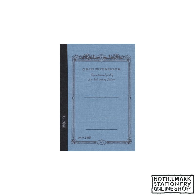 Apica C.D. Grid Notebook - CG53 - A5 - Graph - Dayflower Blue | Shopee ...