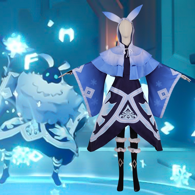 [Pre-Order] ชุด Cosplay Genshin Impact - Abyss Mage 3ธาตุ Hydro Cyro ...