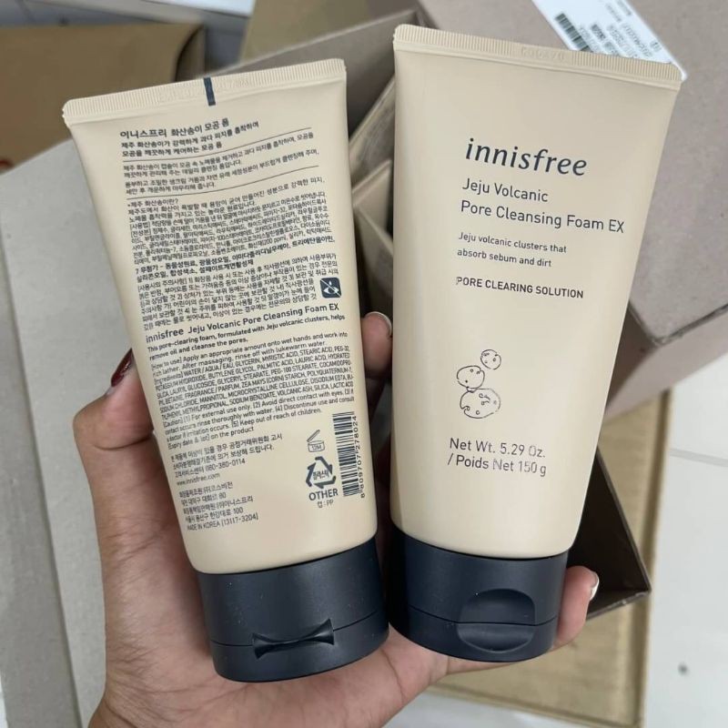 Innisfree Jeju Volcanic Pore Cleansing Foam 150 ml | Shopee Thailand
