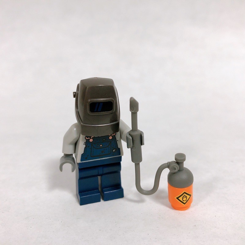 Lego Minifigure Series 11 : Welder | Shopee Thailand