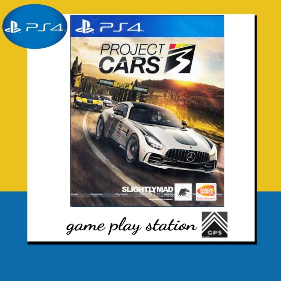 ps4 project cars 3 ( english zone 3 ) | Shopee Thailand