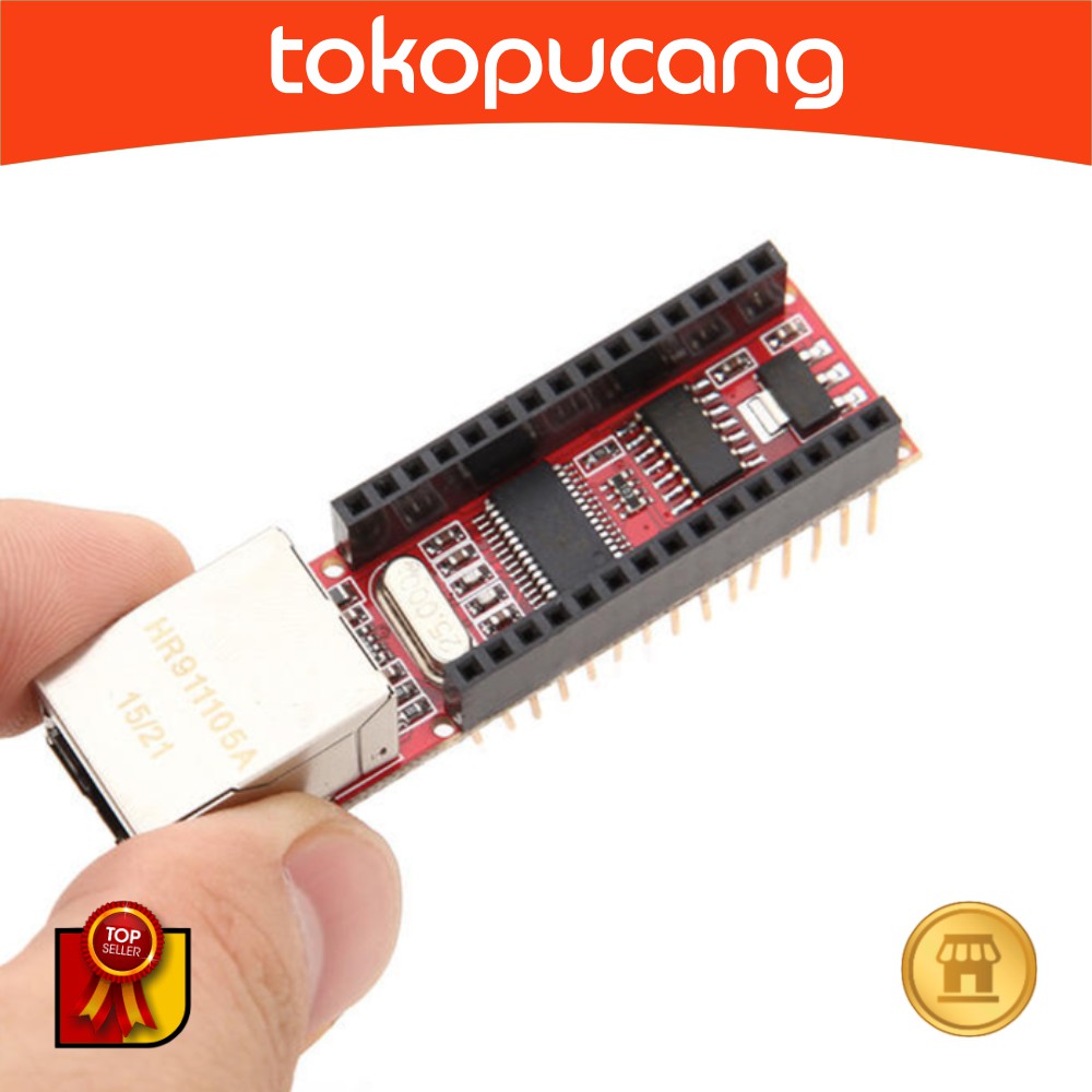 ENC28J60 Arduino Ethernet Shield v1.0 สําหรับ Arduino Nano 3.0 - RJ45 ...