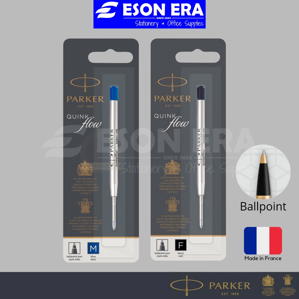 Parker Quink Flow Ballpoint Refill ( Fine / Medium ) Point | Shopee Thailand