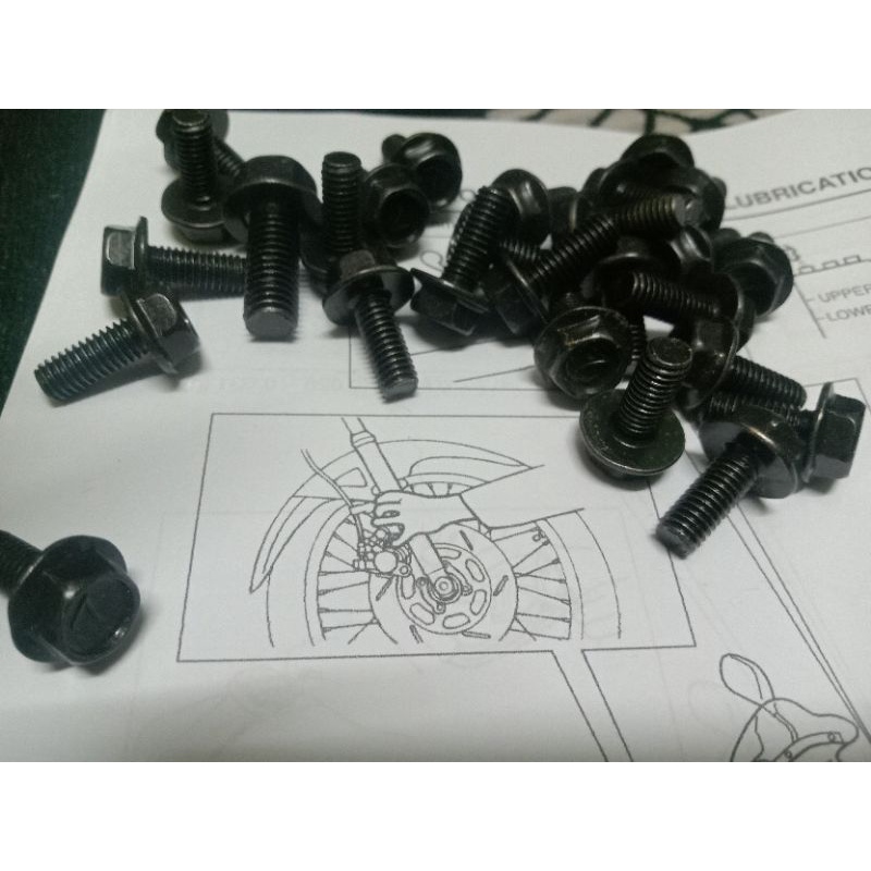 Rxz Scru Bolt บังโคลน/magat Depan 1 ชุด 4 ชิ้น | Shopee Thailand