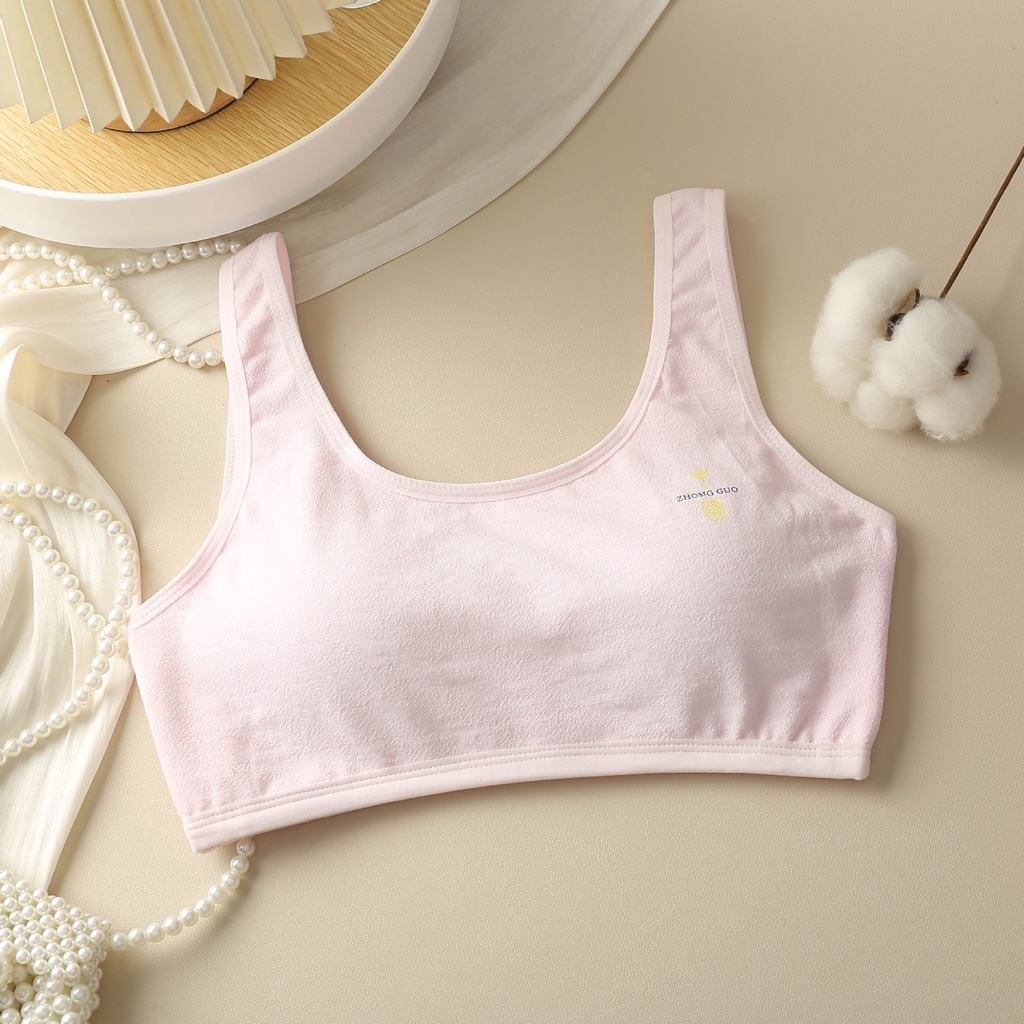 ZG01เสื้อชั้นในเด็กฟองน้ำเย็บติดฟรีไชส์#059 | Shopee Thailand