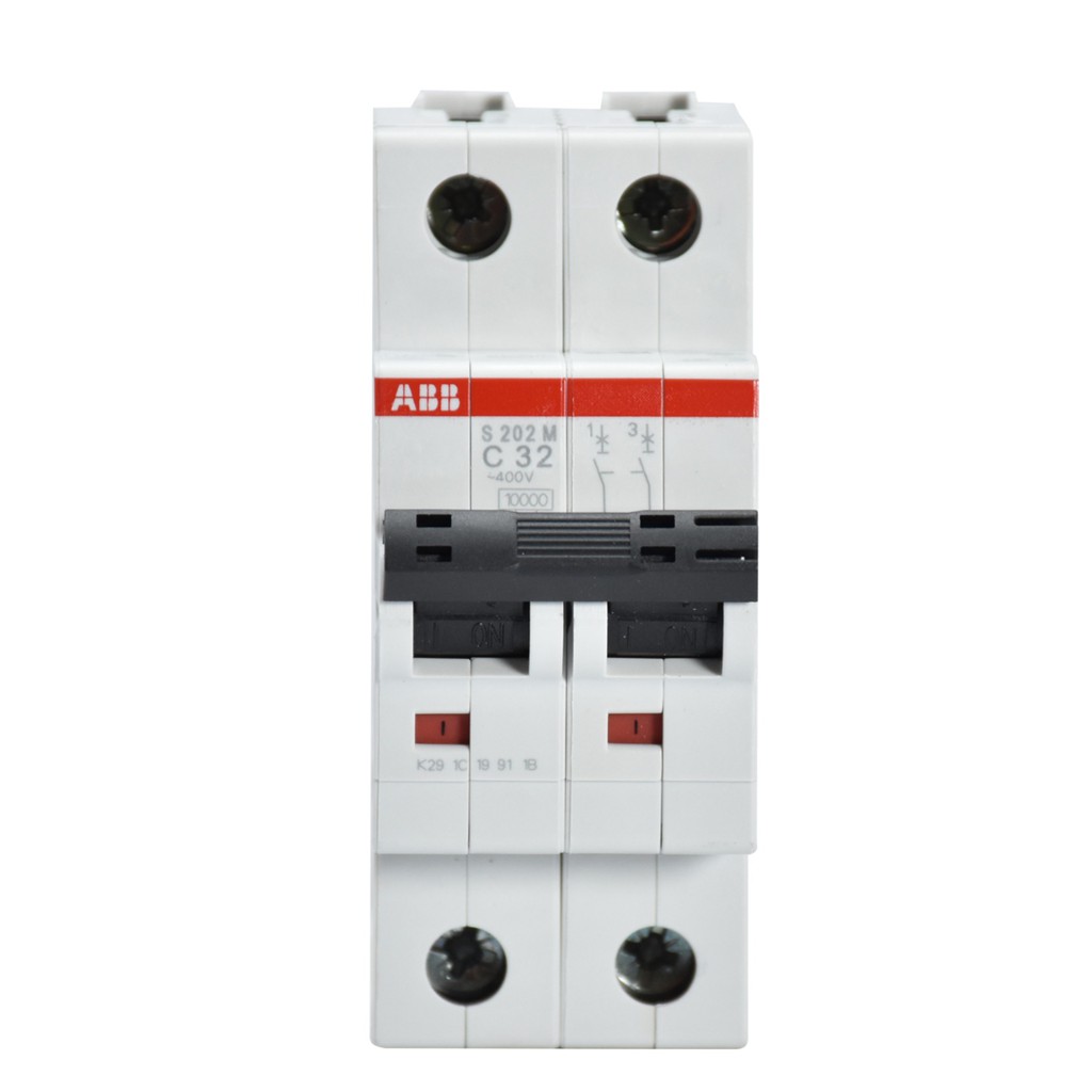 เซอร์กิตเบรคเกอร์ MCB S202M-C 2P Circuit Breakers MCB S202M-C 2P ABB | Shopee Thailand