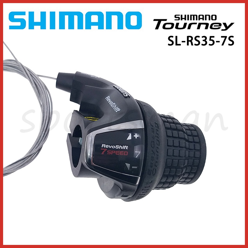 Shimano SL-RS35 ชุดคันโยกเกียร์บิด 6 ความเร็ว 7 ความเร็ว สําหรับจักรยานเสือภูเขา SIS Revoshift ...