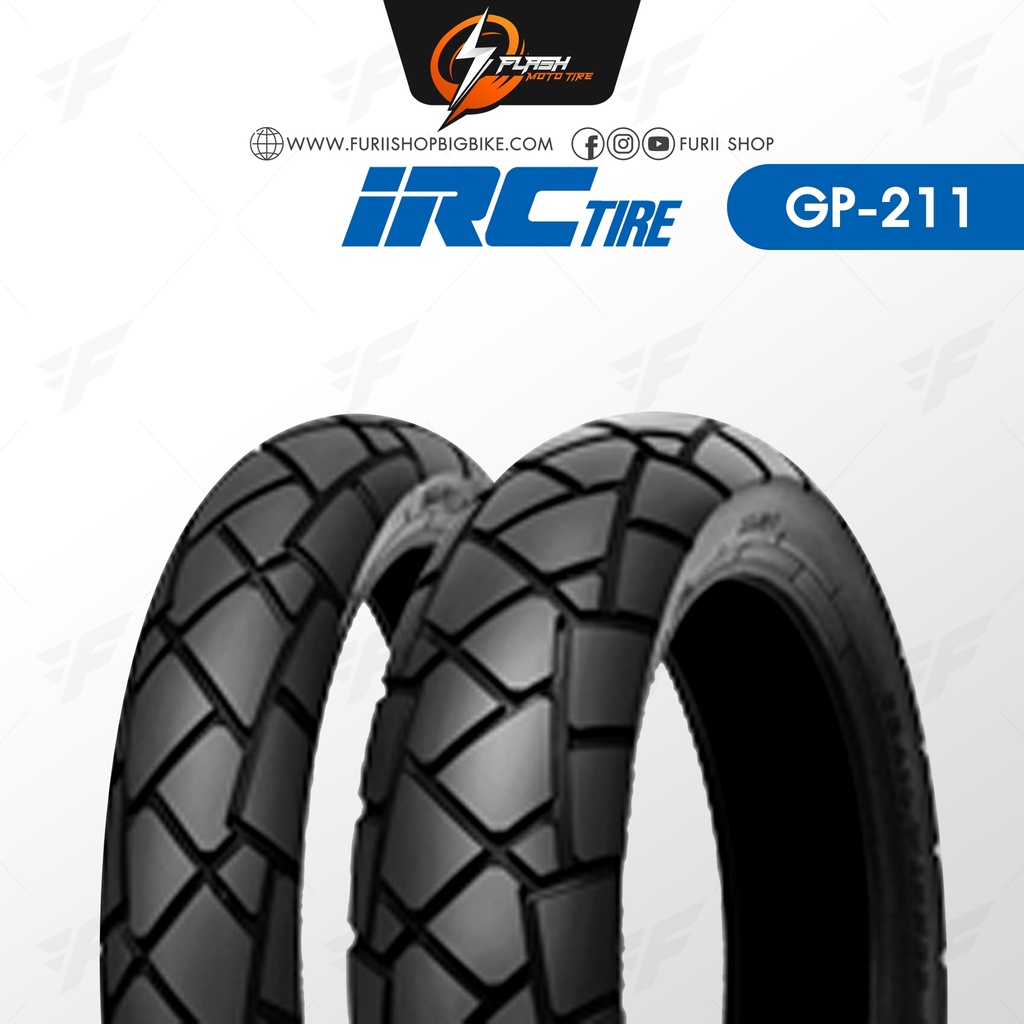 ยาง/ยางรถมอเตอร์ไซค์/ยางบิ๊กไบค์ IRC : GP-210 F, GP-210 R, GP211 F ...