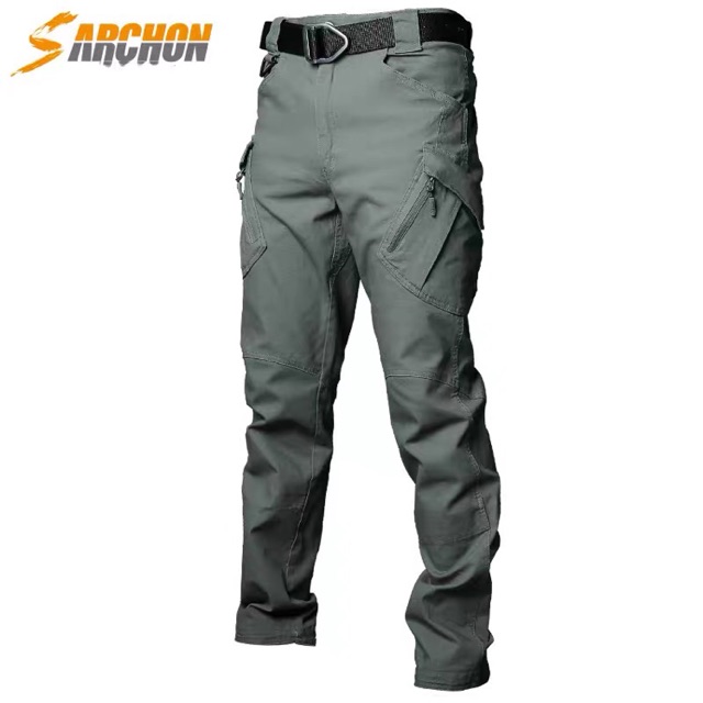 ผู ้ ชาย S.ARCHON Cargo Military Tactical Combat SWAT กางเกงกางเกง IX9 | Shopee Thailand