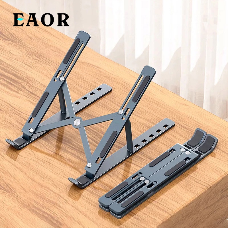 EAOR N3 Portable Aluminium Foldable Laptop Stand Notebook Tablet Stand ...