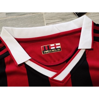 AC MILAN home kit Retro 2009/10 เสื้อเอซี มิลาน ย้อนยุค 2009/10 ...