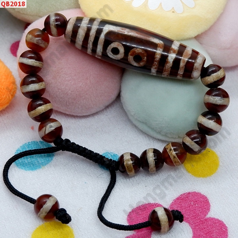 สร้อยข้อมือหินทิเบต หินดีซีไอDZI 5 ตาและหมอยาช่วยให้ได้ในสิ่งที่ต้องการ ...