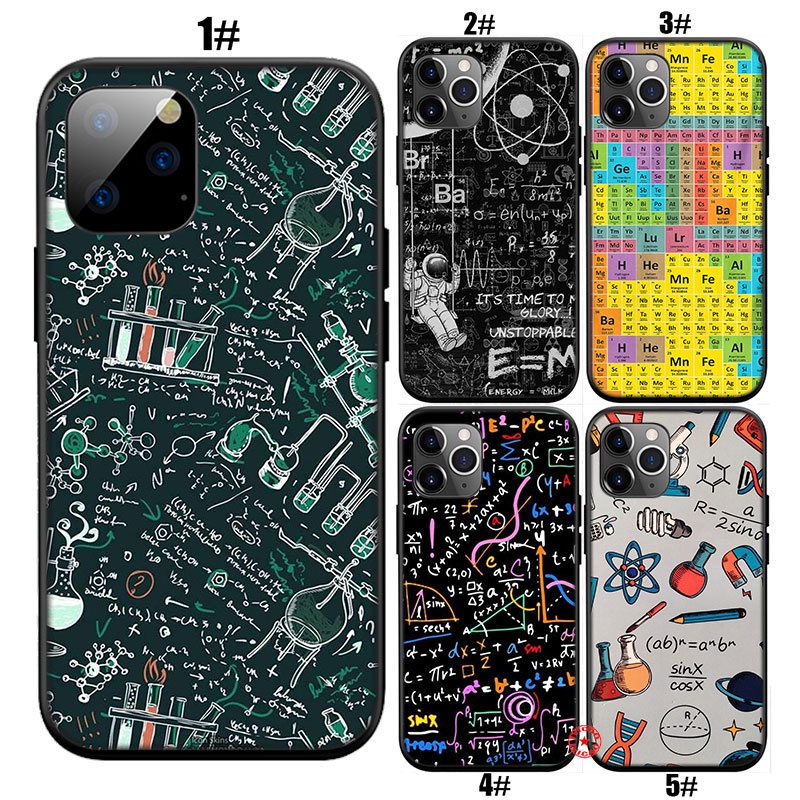Cy53 เคสโทรศัพท์มือถือแบบนิ่ม ลายสมการคณิตศาสตร์ สําหรับ iPhone 5 5S 6 6S 7 8 11 Pro Max Plus SE ...
