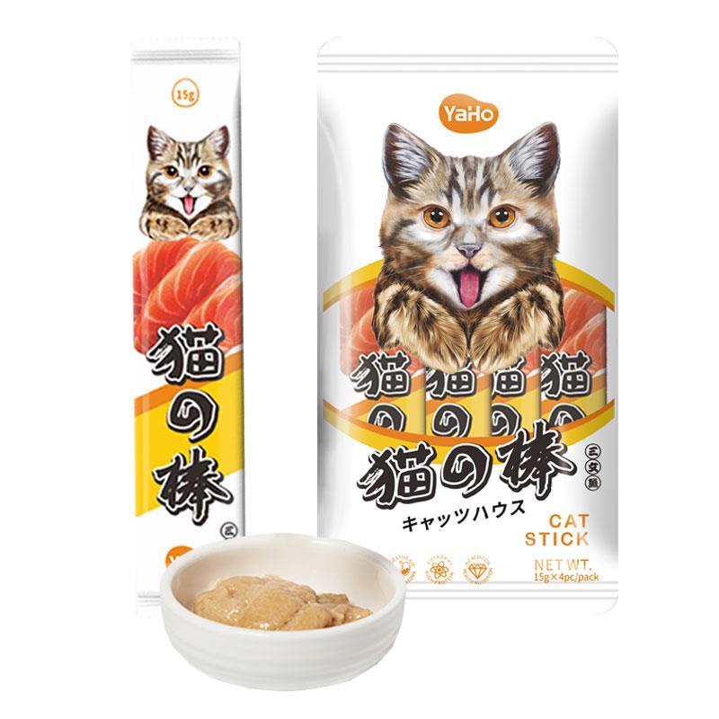 Yahe Cat Snacks Liquid Cat Strips Chicken Tuna Cat Sticks Miao Fresh ...