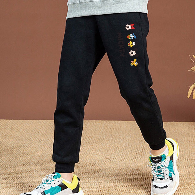 K147กางเกงกีฬาเด็กขายาวใส่ได้ทั้งเด็กชายและเด็กหญิง ผ้านุ่นใส่สบายฯ ...