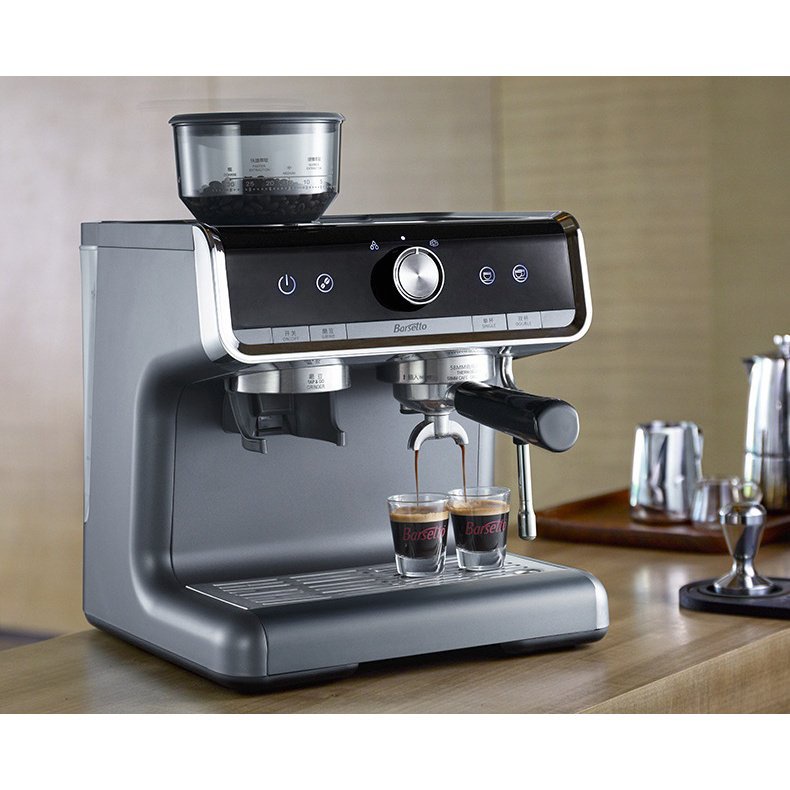 เครื่องชงกาแฟ Barsetto/Yummi เครื่องชงกาแฟเอสเปรสโซกึ่งอัตโนมัติเชิงพาณิชย์ | Shopee Thailand