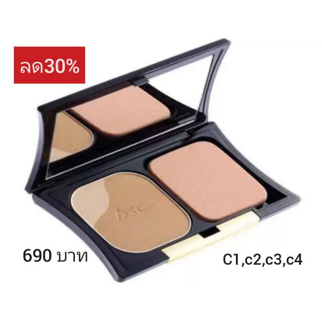 แท้ ชัวร์ แป้ง bsc bio perfect powder foundation spf20 /ขนาด10กรัม ...