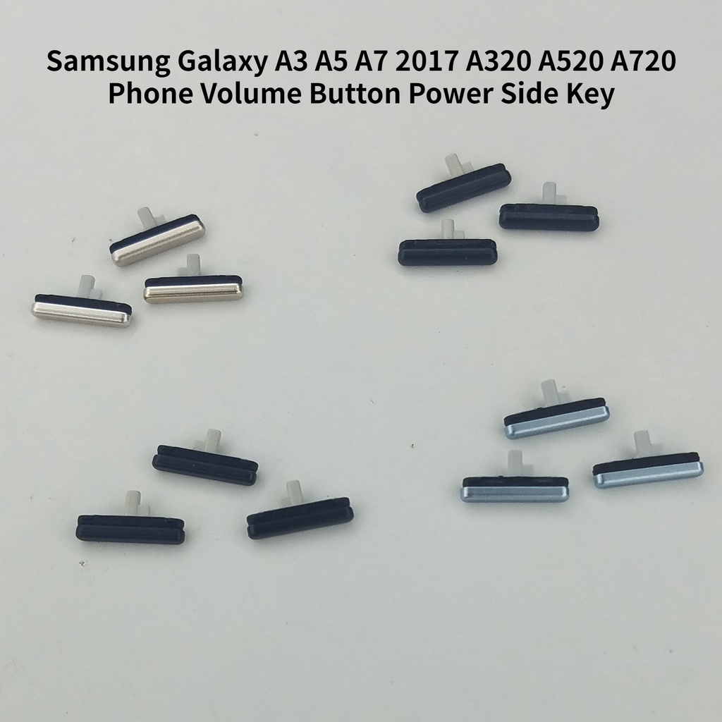 Samsung Galaxy A3 A5 A7 2017 A320 A520 A720 โทรศัพท์กรอบปรับระดับเสียงปุ่มปิดกุญแจด้านข้าง ...