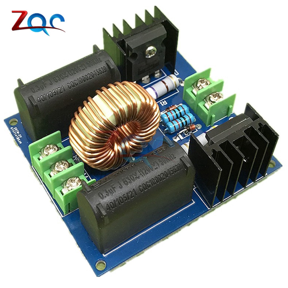 โมดูลบอร์ดไดรเวอร์เหนี่ยวนําความร้อน DC 12-30V 30-50KHz ZVS PCB แรงดัน ...
