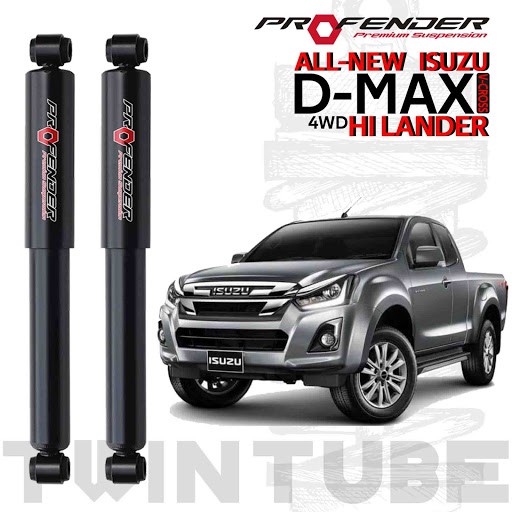 โช้คหลัง Profender แก๊ส-กึ่งน้ำมัน All-New D-MAX 4WD Hilander | Shopee ...