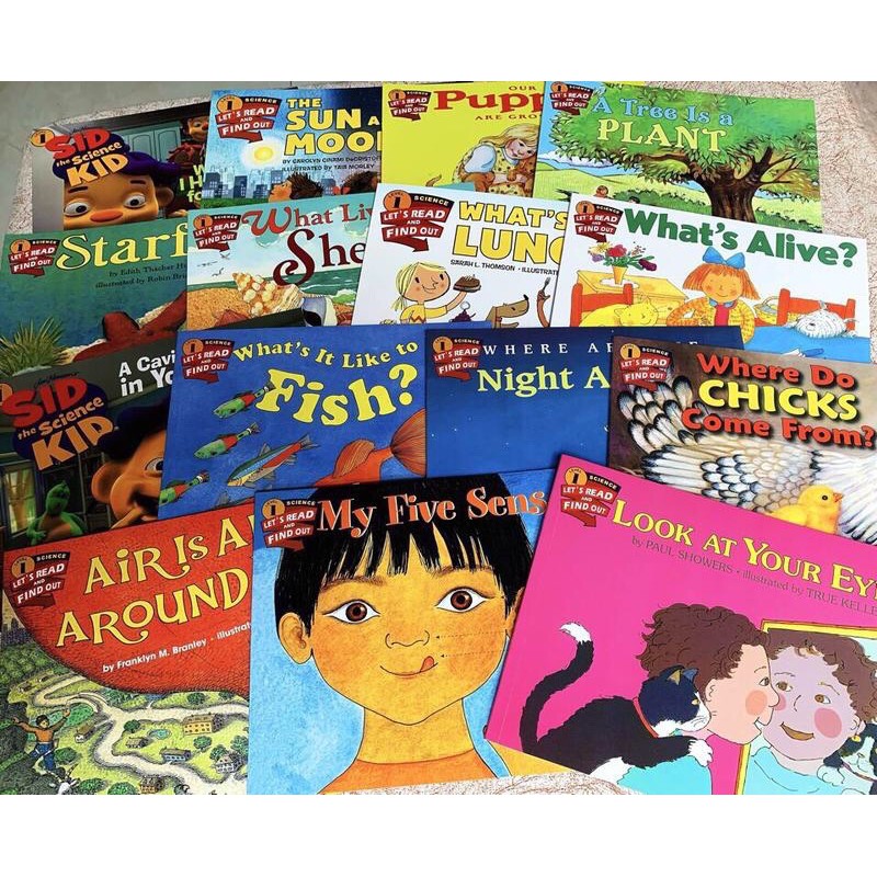 Let's read and find out science Level 1 (32books Set) | Shopee Thailand