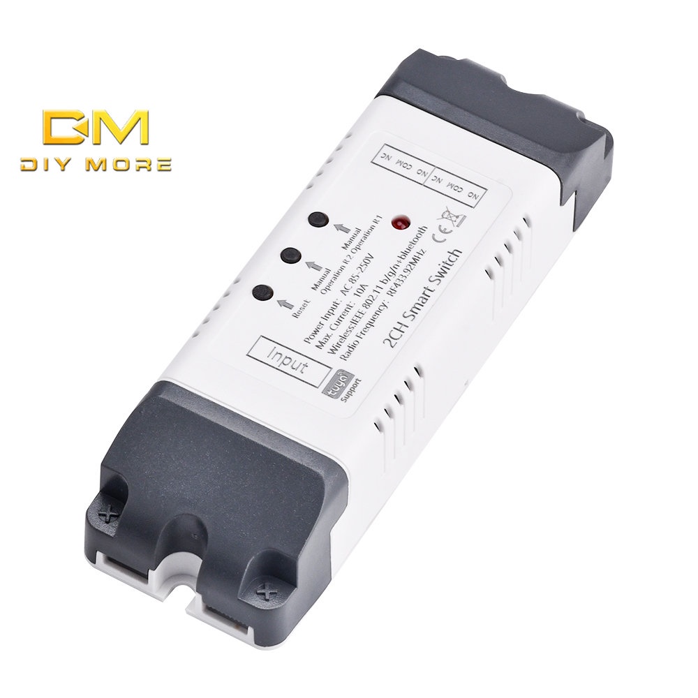 Diymore Tuya สมาร์ทรีโมทคอนโทรลไร้สาย wifi โมดูล 1/2/4CH DC 7-32V 5V 12V 24V 220V RF ตัวรับ ...