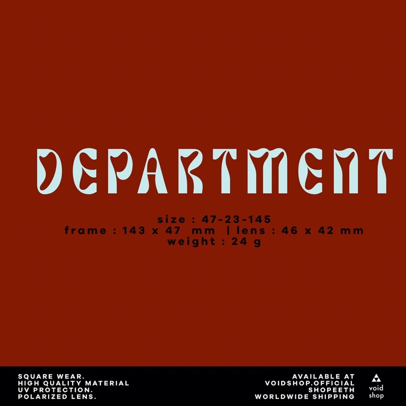 Void : ทรงคลาสสิก ใส่สวยทุกรูปหน้า แว่นกันแดดรุ่น Department เลนส์ ...