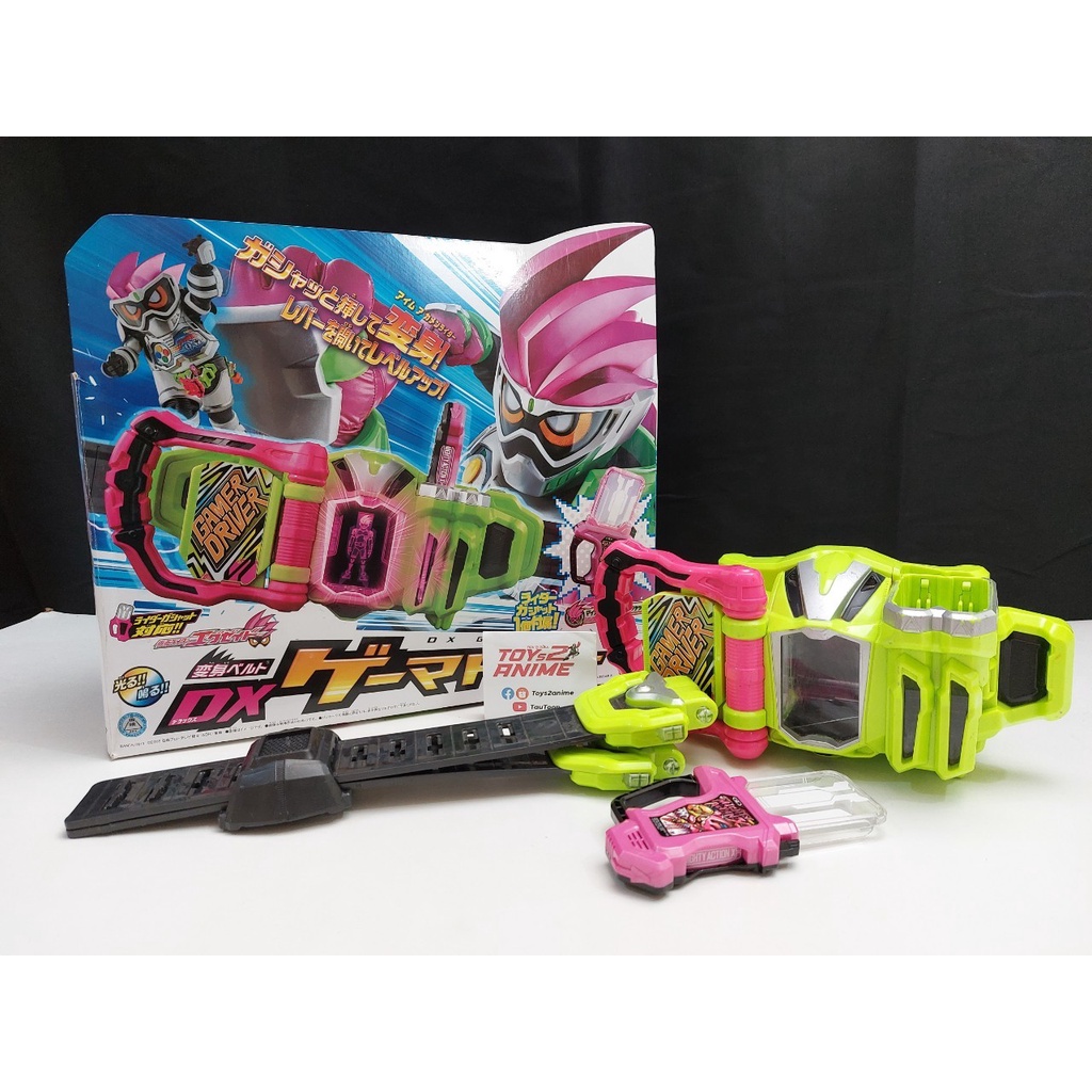 Dx เข็มขัดมาสไรเดอร์เอ็กเซด Kamen Rider Ex-Aid DX gamer driver คาเมนไรเดอร์เอ็กเซด กาแชท Dx ...