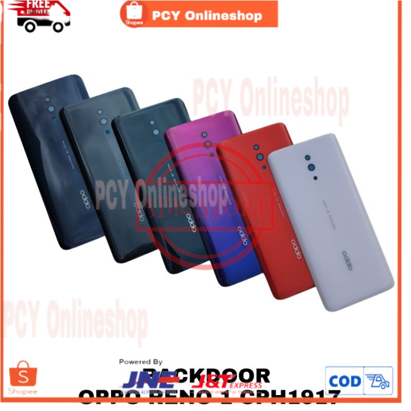 ฝาหลัง BACKDOOR OPPO RENO 1 CPH1917 BACKCOVER BACK Case BACK GLASS ...