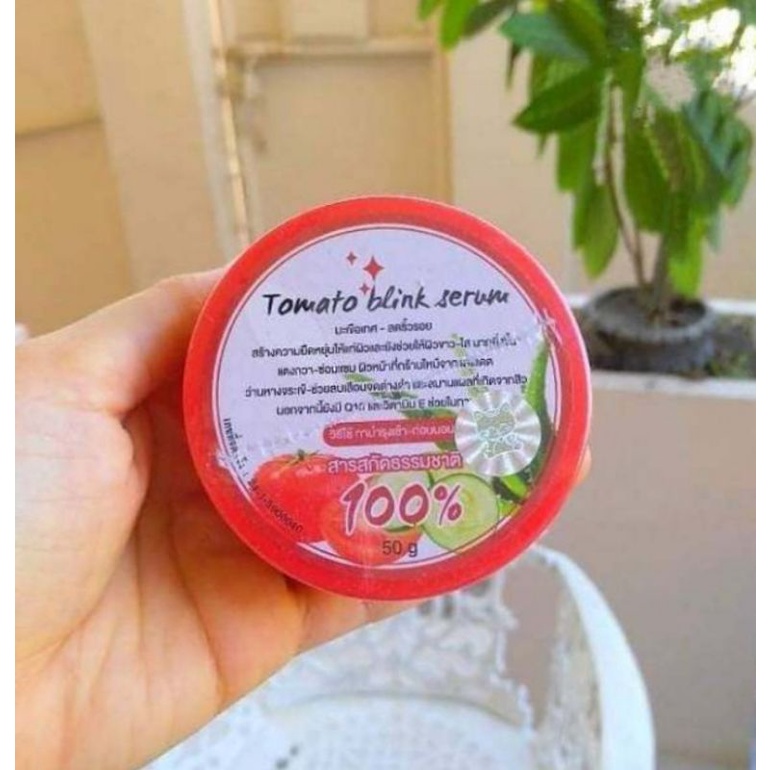 เจลบำรุงผิว เจลมะเขือเทศ 100% Tomato Blink Serum 50g. | Shopee Thailand