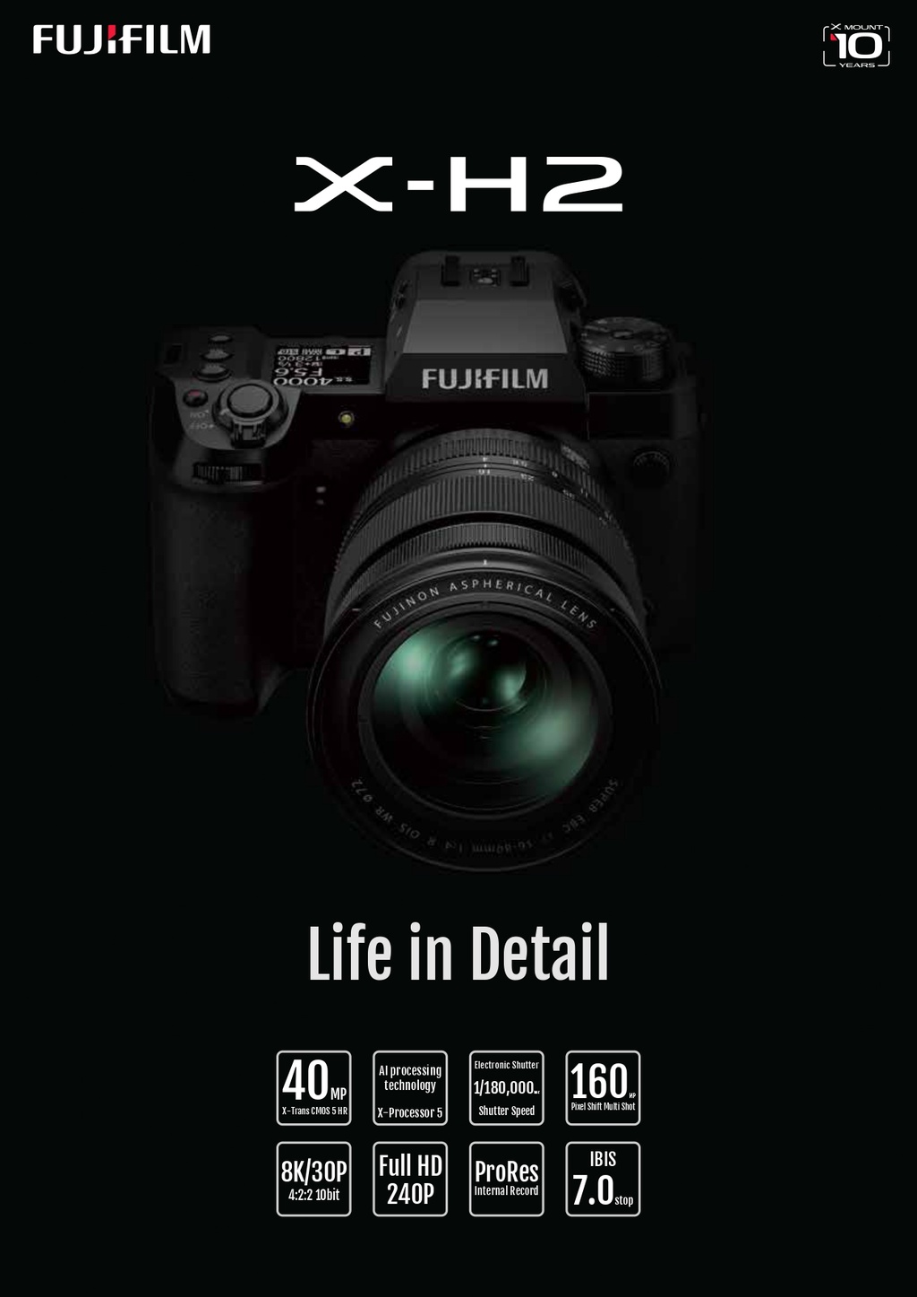 FUJIFILM DIGITAL CAMERA X-H2 (40MP) | Shopee Thailand